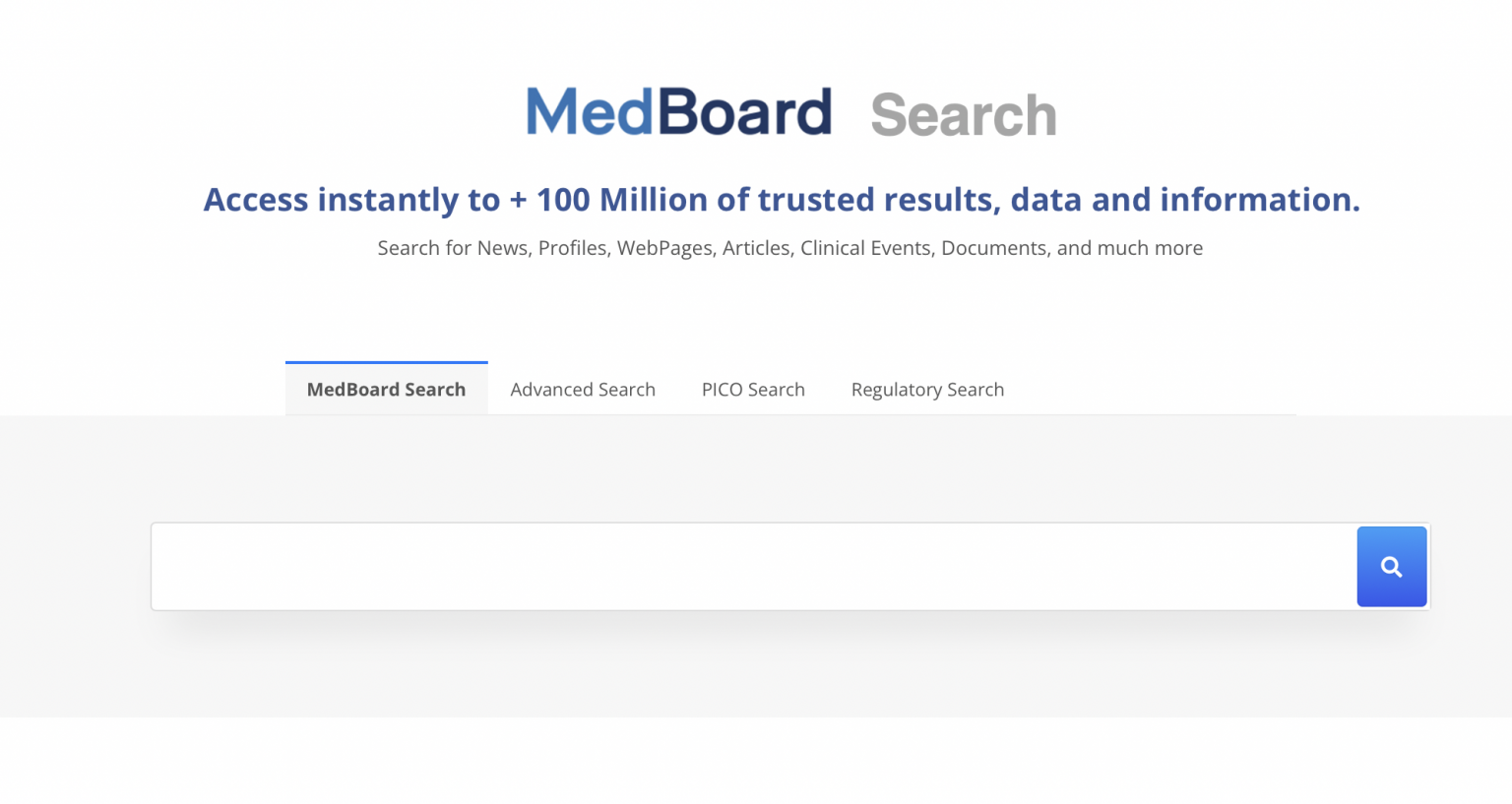 MedBoard Search - MedBoard