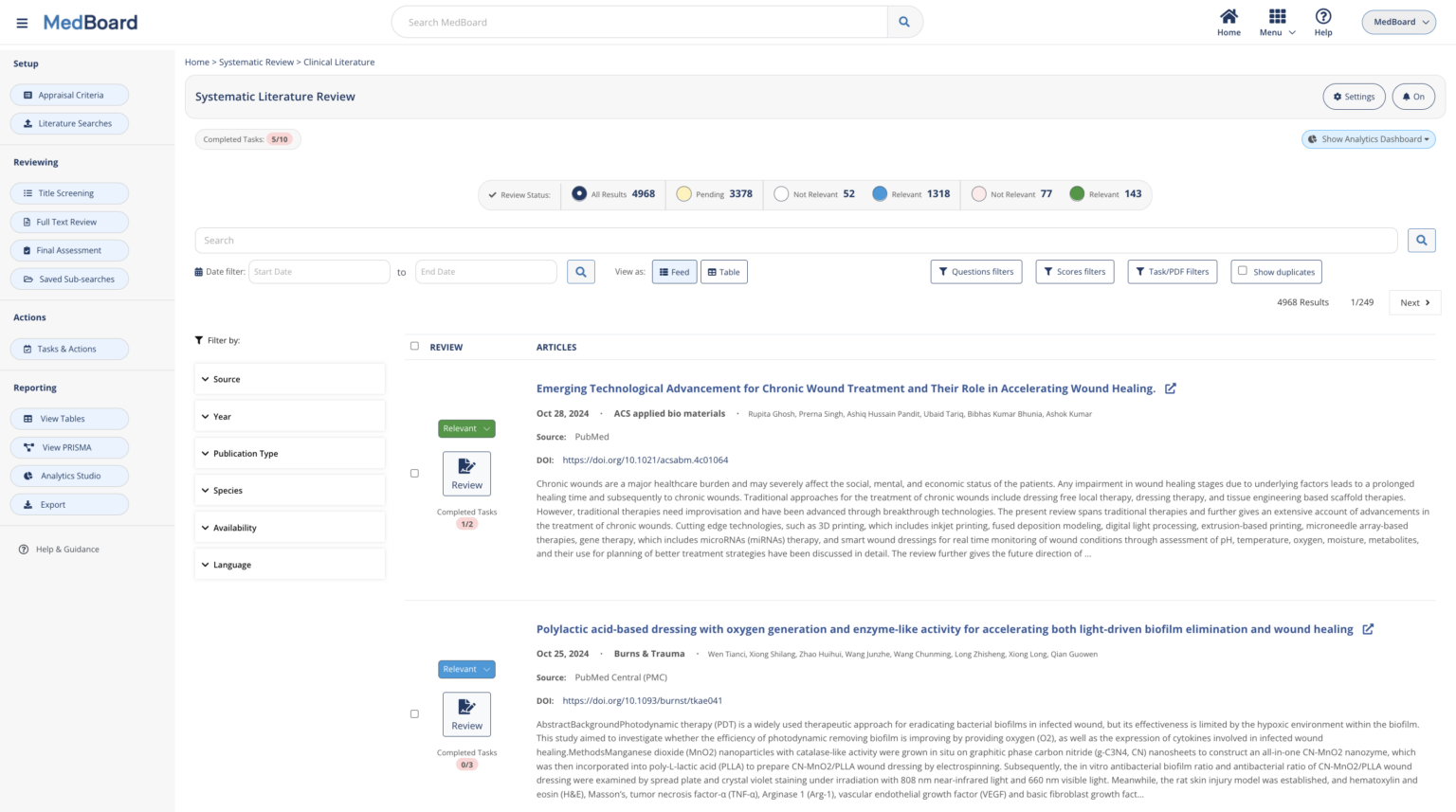 MedBoard - The Regulatory, Research & Intelligence Platform